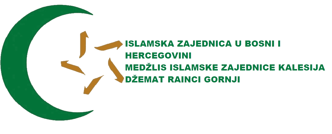 NAMAZ-STUB VJERE - DŽEMAT RAINCI GORNJI